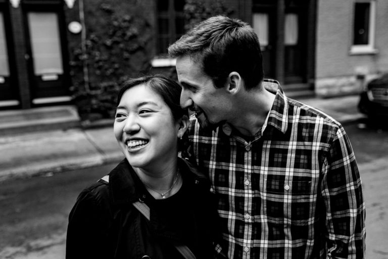 Documentary couple photos in Montreal - Esther Gibbons Photography